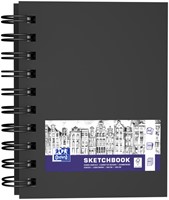 Schetsboek Oxford A6 80 vel 100 gram spiraal Meerkantoor