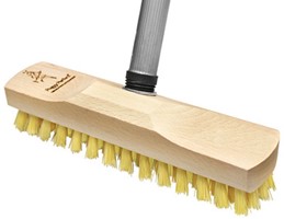 Schrobber 24cm met steel 120cm Meerkantoor