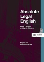 Absolute Legal English course book + audio CD Meerkantoor